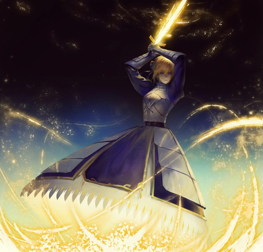 Safebooru - 1girl armor armored dress artoria pendragon (all) bean sprouts (6651003) blonde hair ...