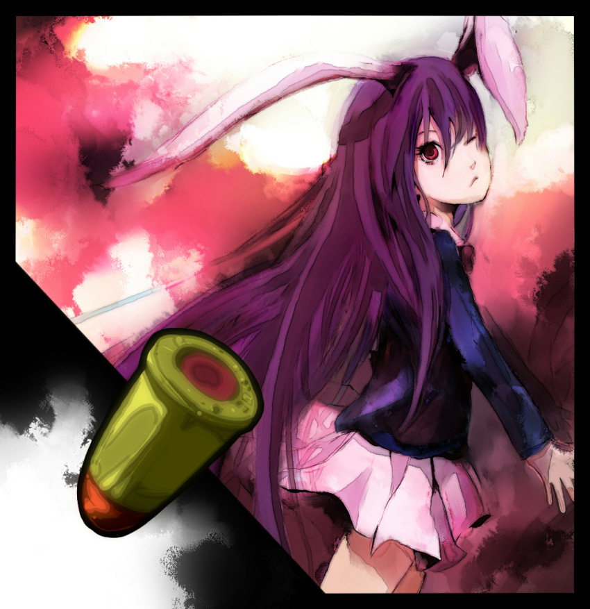 Safebooru - bad id bullet bullets bunny ears dain reisen udongein inaba ...