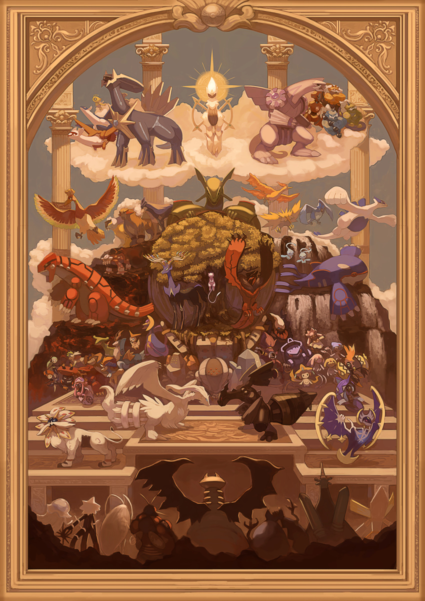 Safebooru - alternate form arceus articuno azelf buzzwole celebi ...