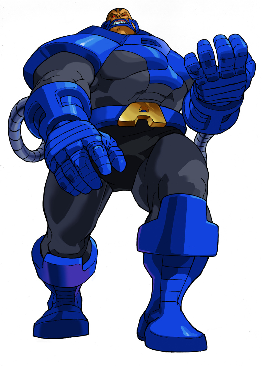 Safebooru - 1990s (style) 1boy absurdres apocalypse (marvel) armor bald ...