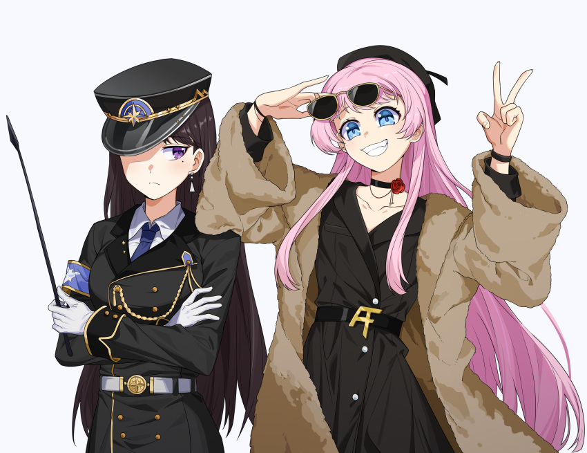 Safebooru - 2girls absurdres bang dream! bang dream! it's mygo!!!!! belt beret black belt black ...