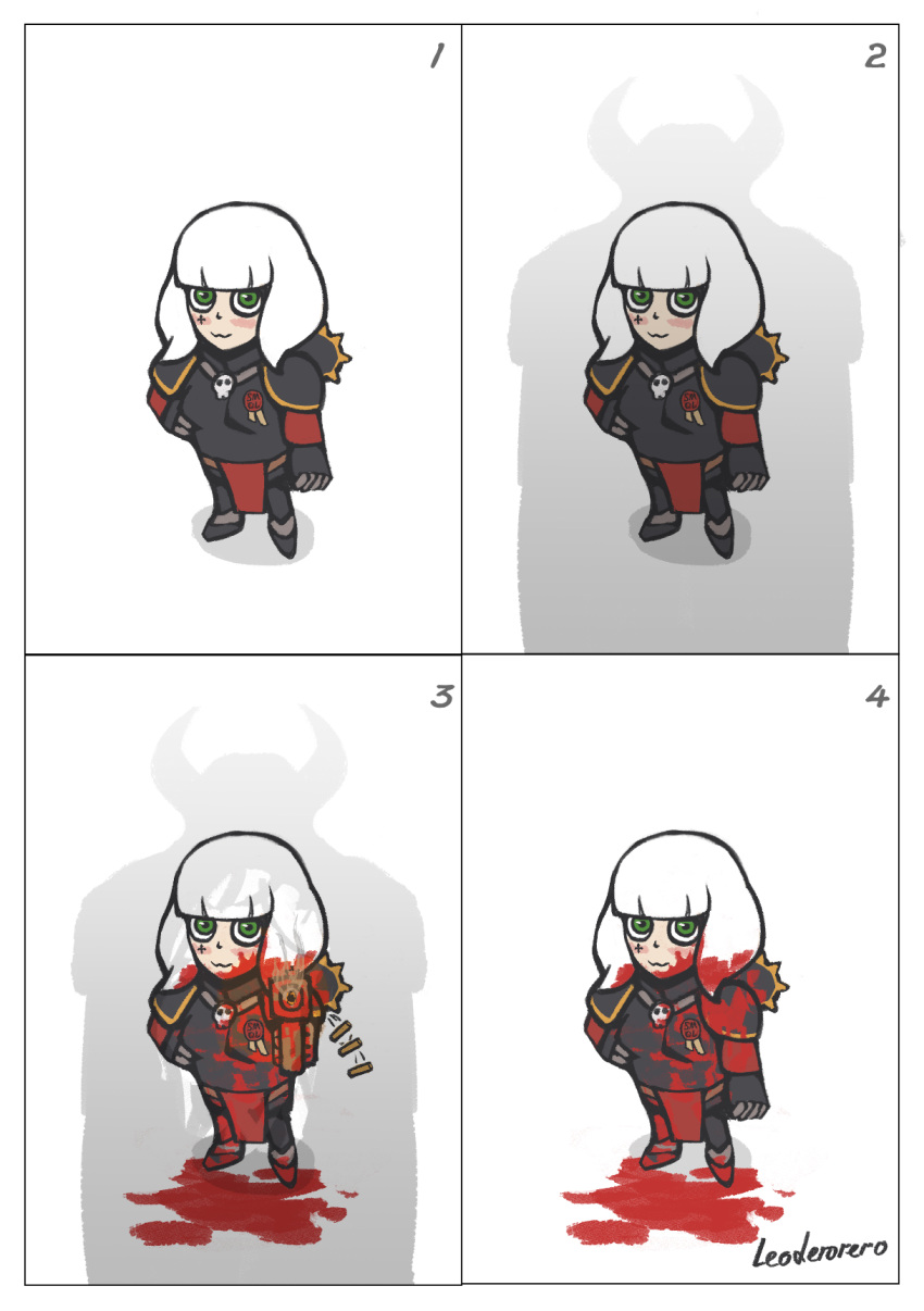 Safebooru - 1girl adepta sororitas armor astra militarum blood blush ...