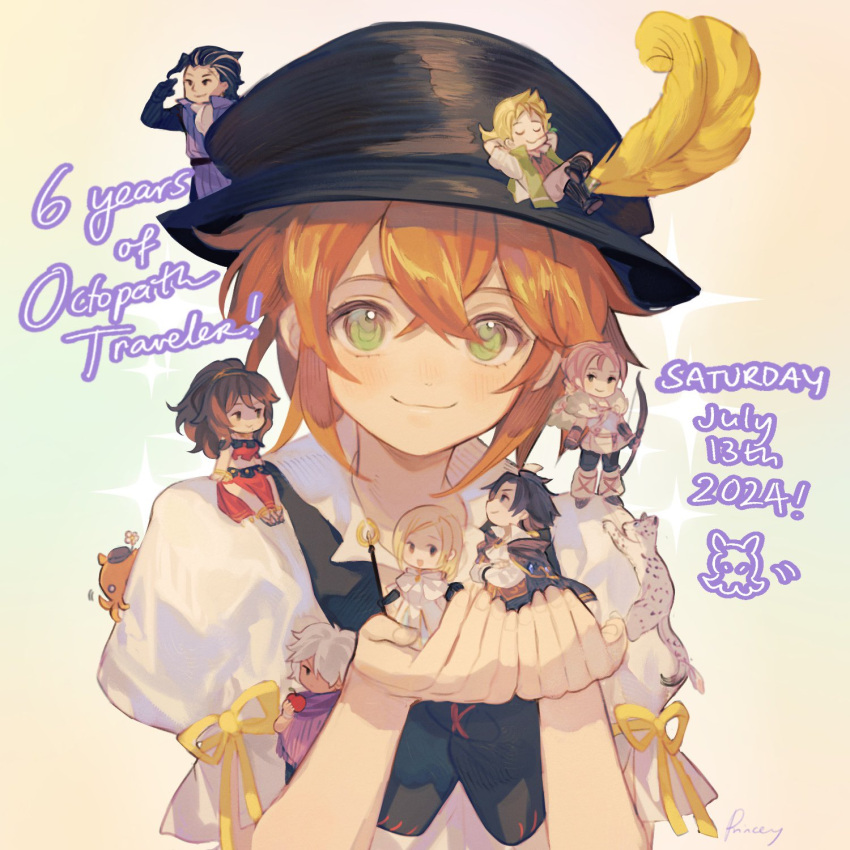 Safebooru - 4boys 4girls alfyn greengrass aubz blonde hair blush braid ...