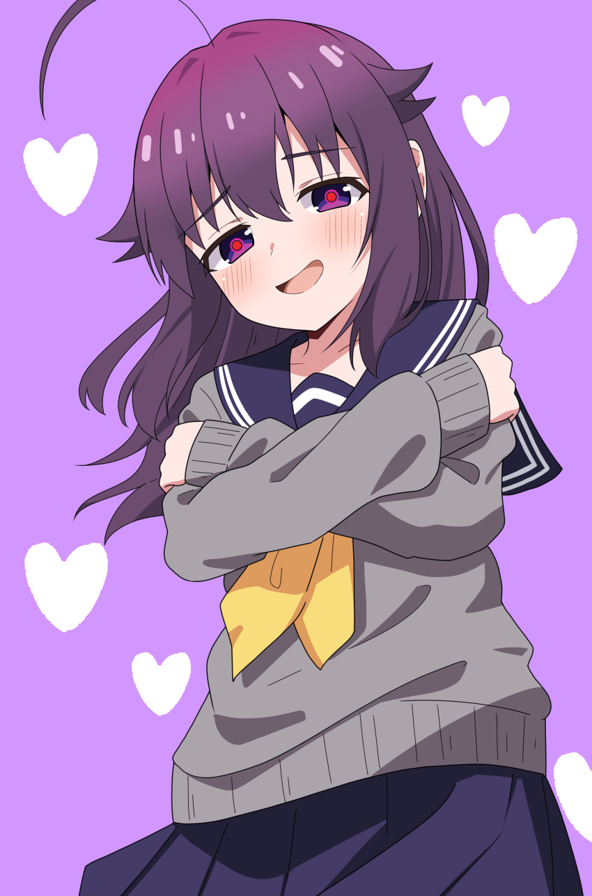 Safebooru - 1girl absurdres ahoge blue sailor collar blush highres hosinonana koshi anko ...