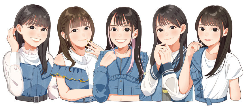 Safebooru - 5girls absurdres aoki hina bang dream! bang dream! it's mygo!!!!! belt belt buckle ...