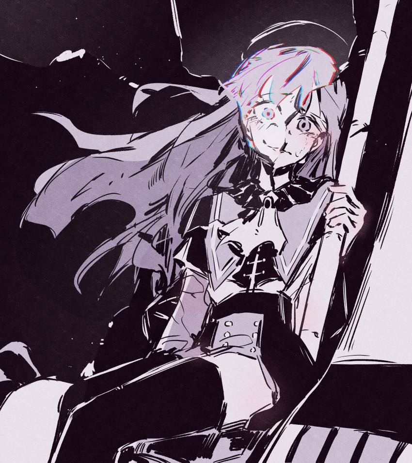 Safebooru - 1girl absurdres ascot bang dream! bang dream! it's mygo!!!!! closed mouth commentary ...