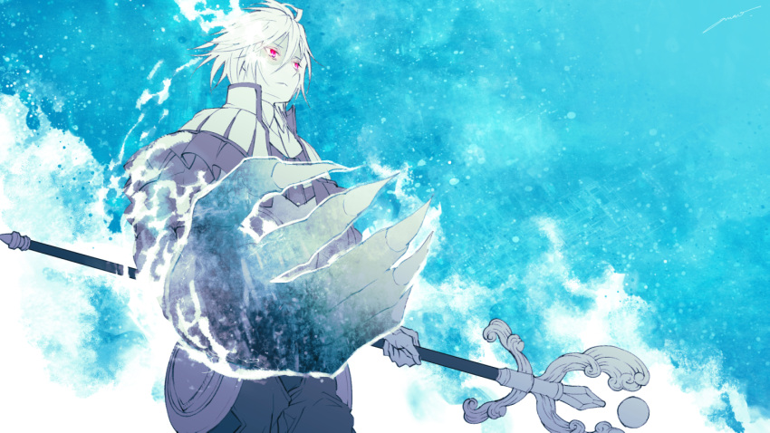 Safebooru - 1boy amatari sukuzakki butler capelet dwyer (fire emblem ...