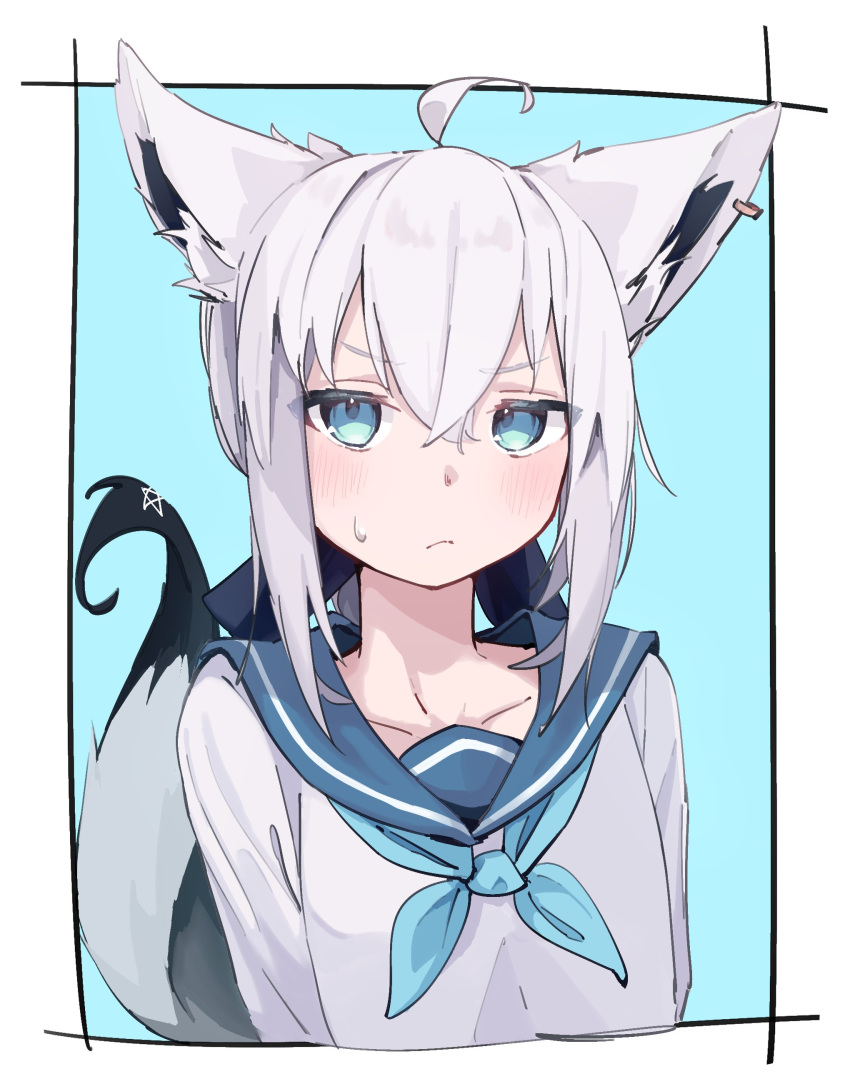 Safebooru - 1girl absurdres ahoge alternate costume animal ear fluff animal ear piercing animal ...