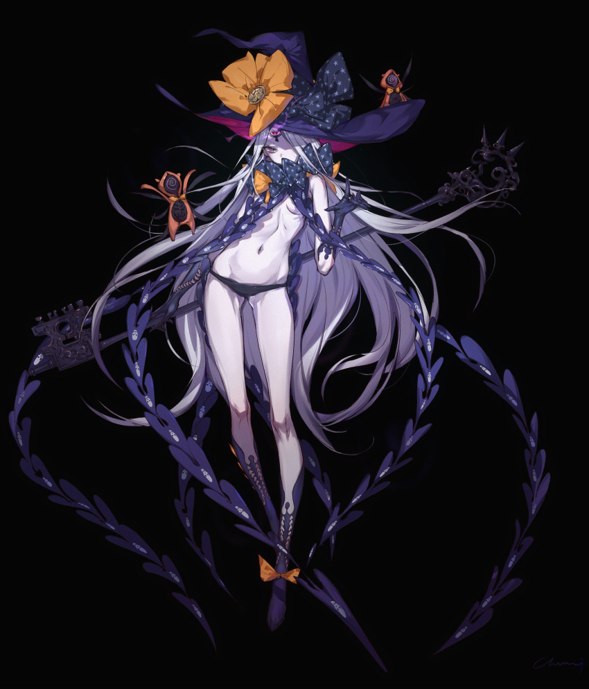 Safebooru - 1girl abigail williams (fate/grand order) absurdres black hat bow chuzenji fate ...