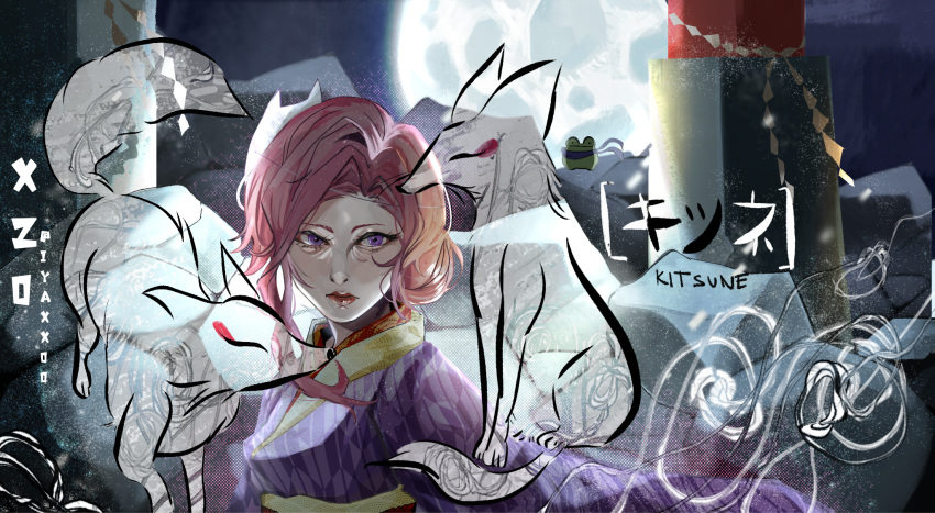 Safebooru - 1girl artist name fox highres inari yoko japanese clothes ...