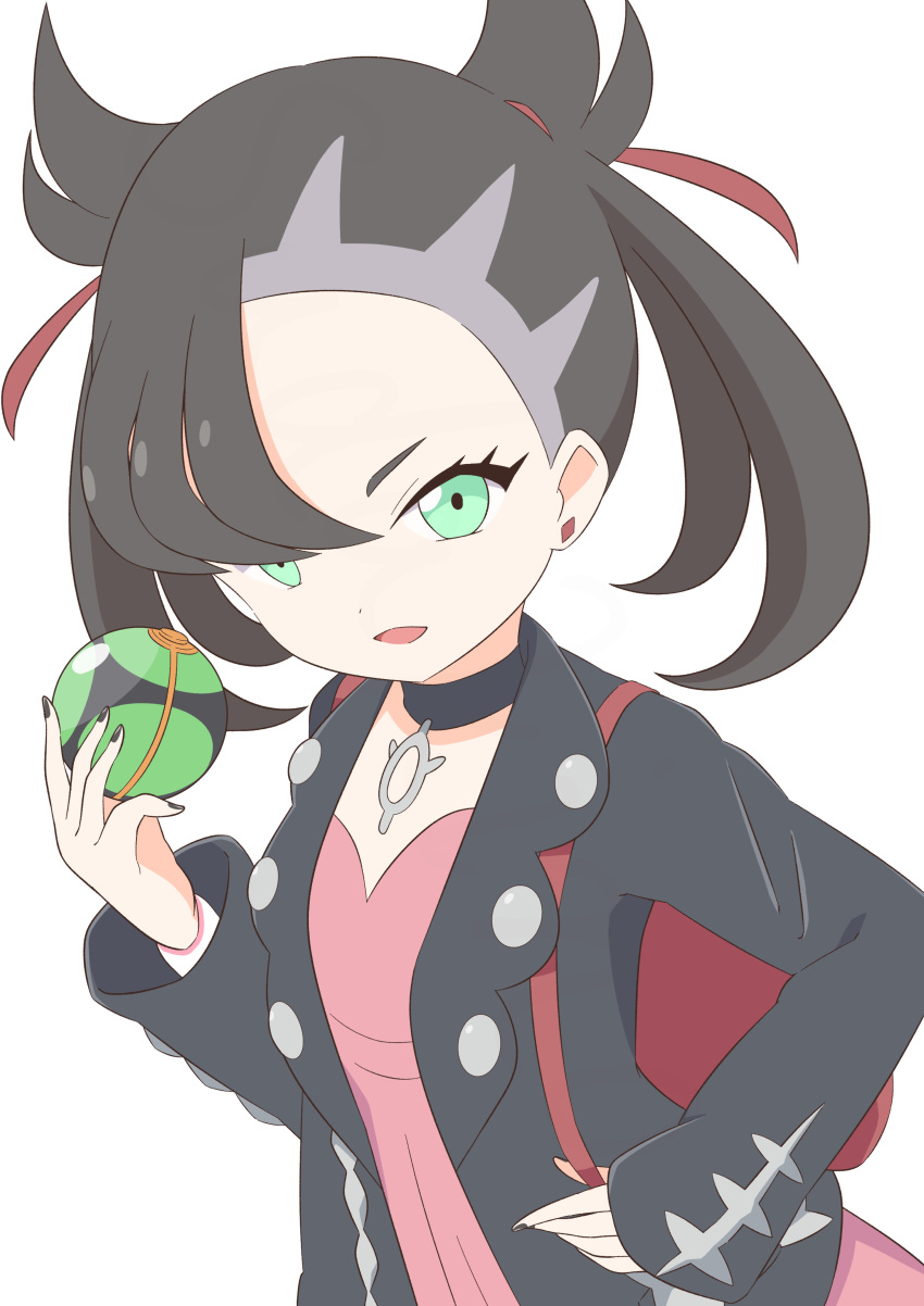 Safebooru - 1girl absurdres asymmetrical bangs black collar black ...