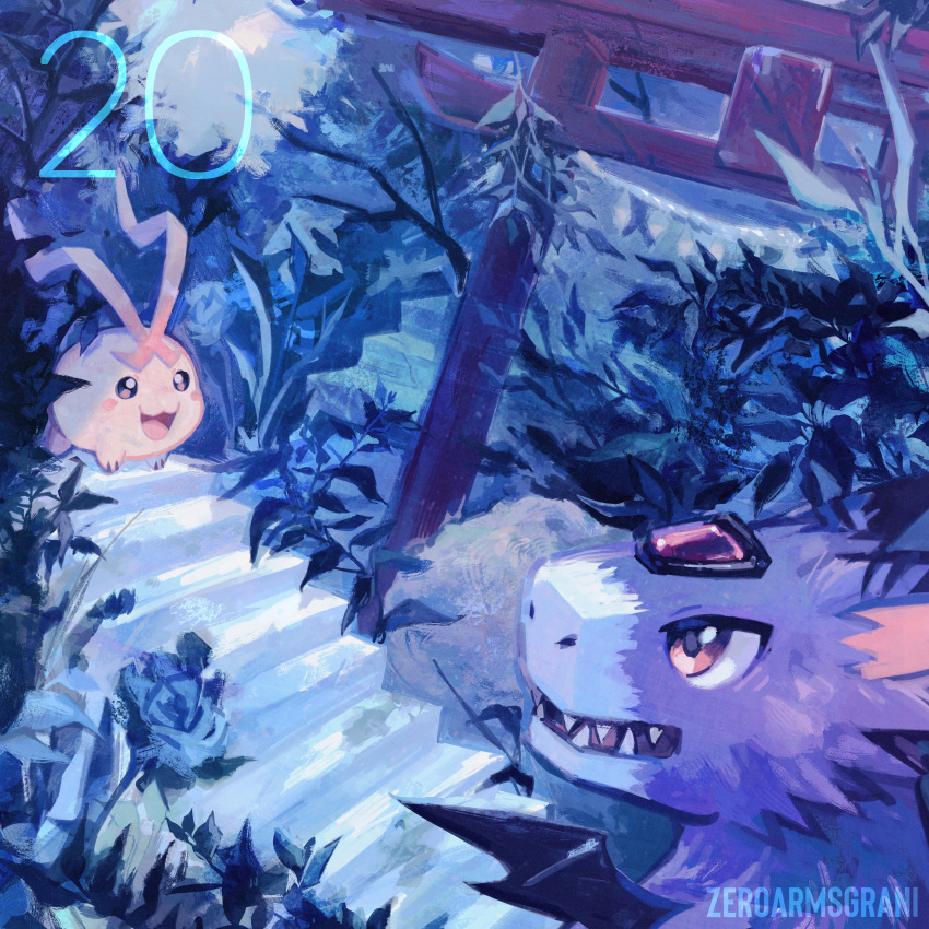 Safebooru - absurdres artist name digimon digimon (creature) digital ...