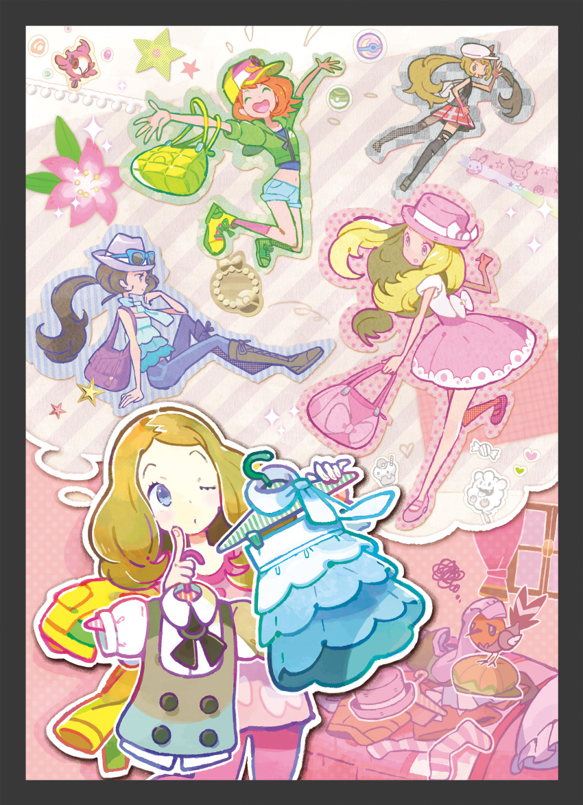 Safebooru - 1girl :d ^ ^ absurdres alternate hair color alternate ...