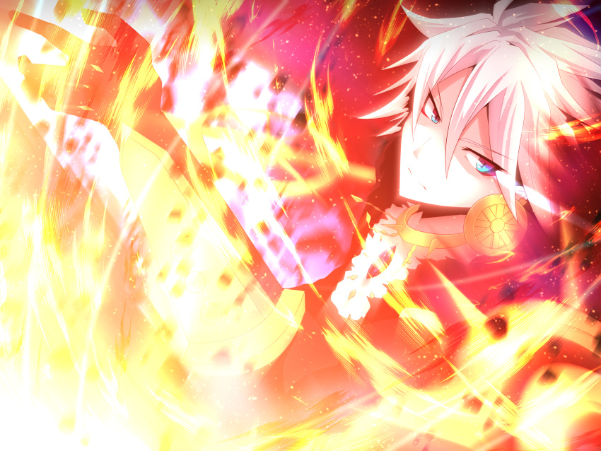 Safebooru - 1boy armor blue eyes chest jewel collar fate/apocrypha fate ...