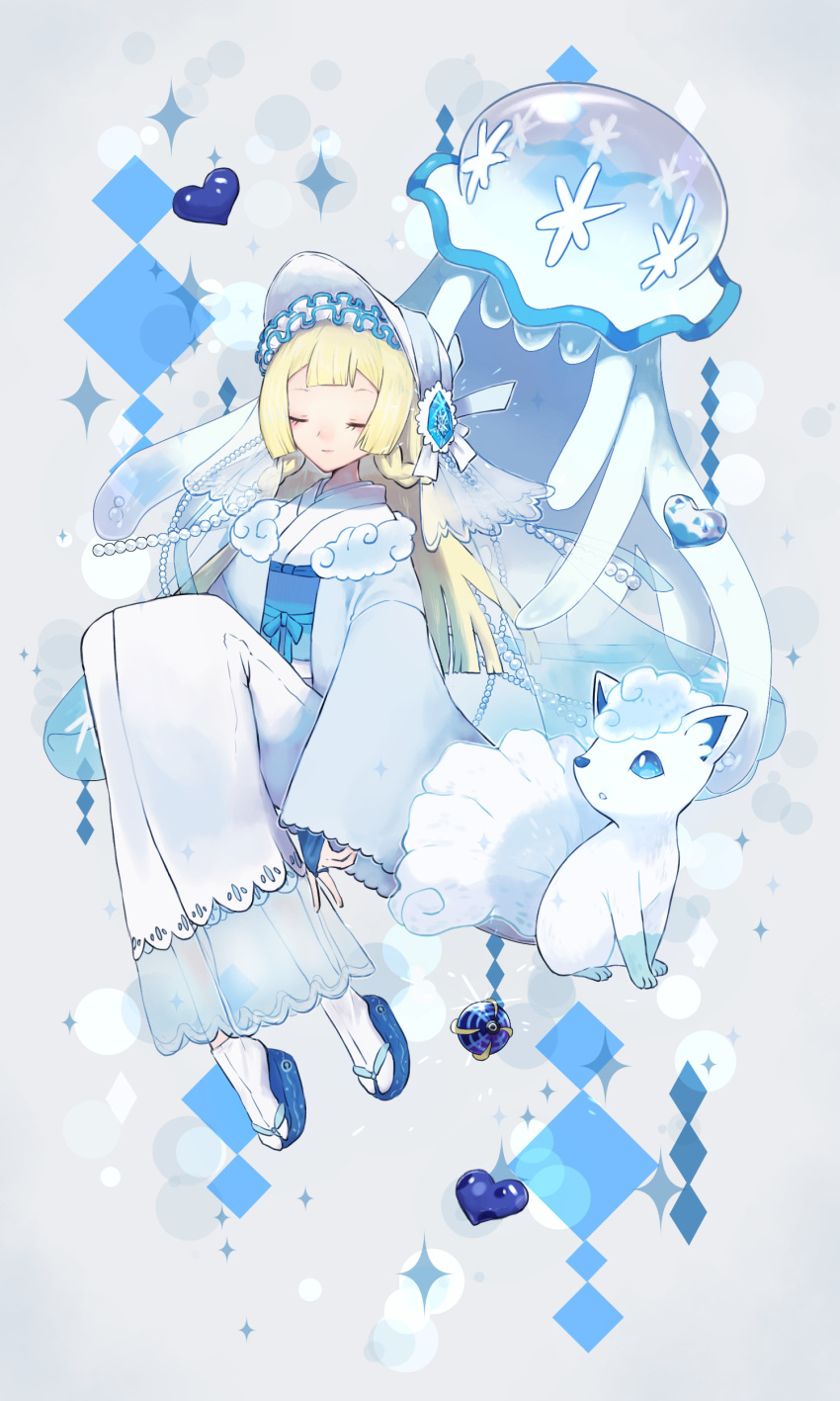 Safebooru - 1girl absurdres alola form alolan vulpix alternate costume ...