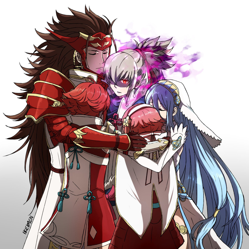 Safebooru - aqua (fire emblem if) armor brother and sister brothers ...