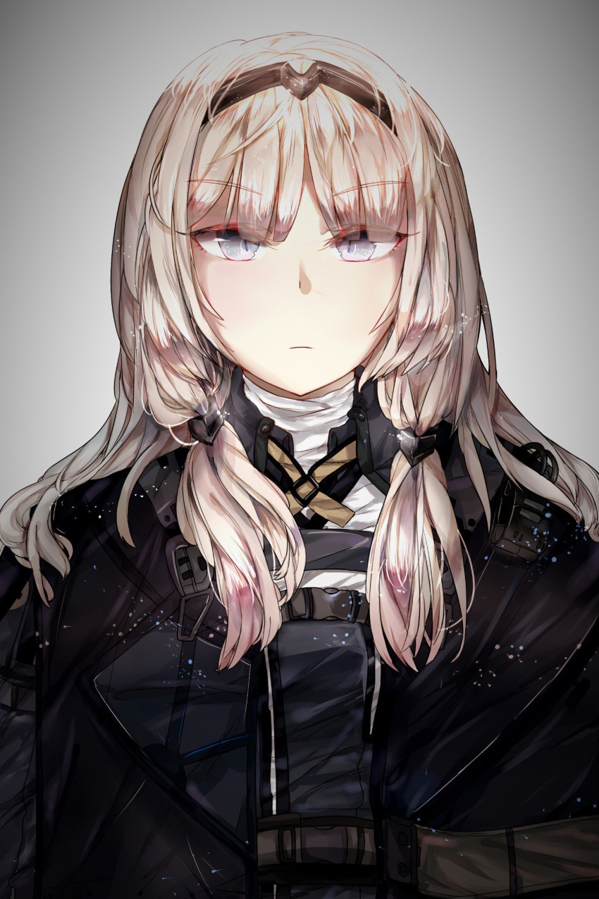 Safebooru - 1girl an-94 (girls frontline) asymmetrical bangs bangs belt blonde hair blue eyes ...