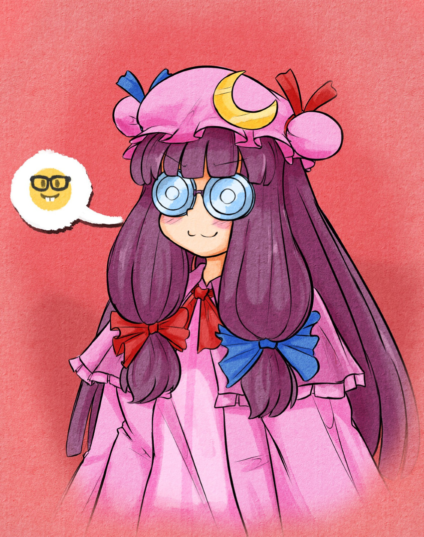 Safebooru - 1girl :3 bespectacled blunt blunt bangs blush stickers bow ...