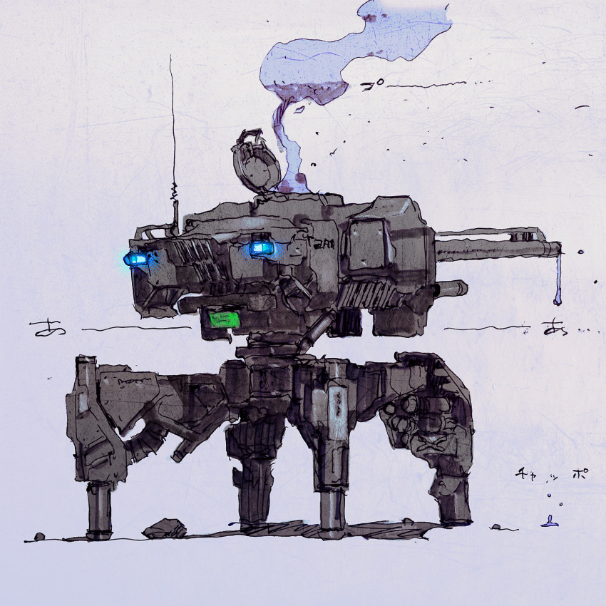 Safebooru - dripping glow glowing highres jnt mecha smoke | 239357