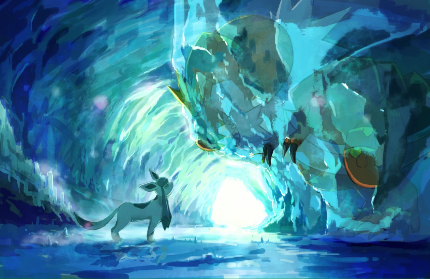 Safebooru - cave commentary request day from side frozen gen 4 pokemon ...