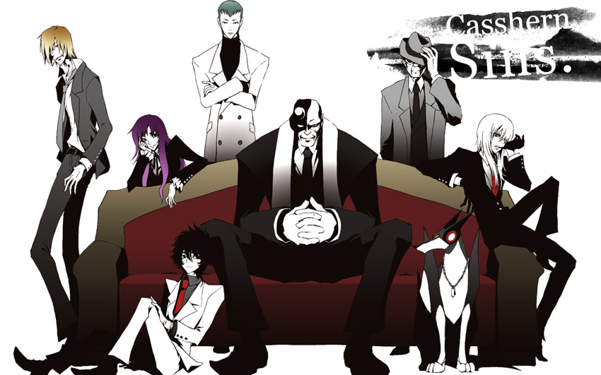 Safebooru - akoes braiking boss casshern casshern sins couch dio dog ...