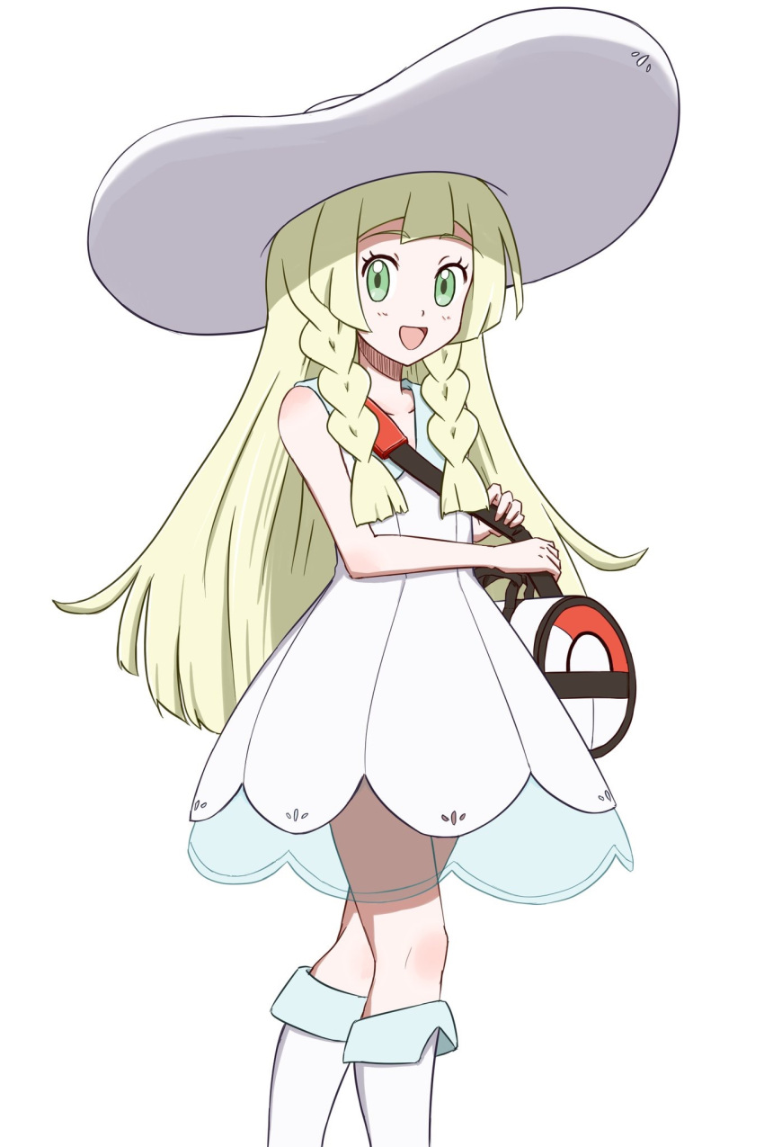 Safebooru - 563541 artist name artist request bag blonde hair dress ...