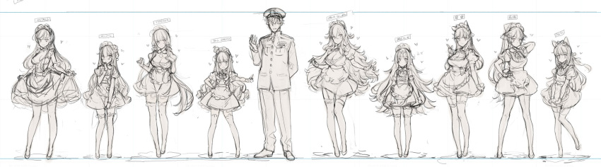Safebooru - admiral (azur lane) atago (azur lane) azur lane belfast ...