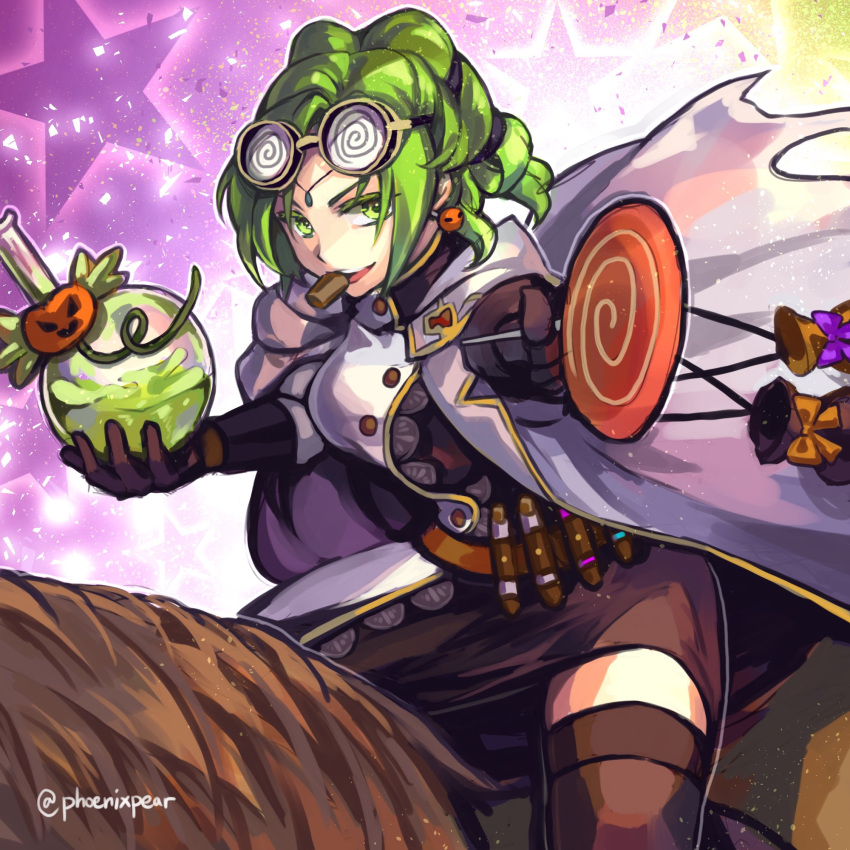 Safebooru - 1girl candy coke-bottle glasses eyewear on head fire emblem ...