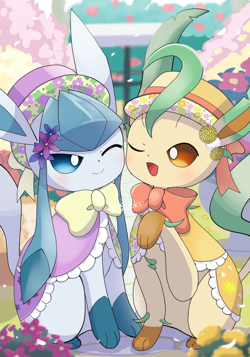 Safebooru - blue eyes bow brown eyes clothed pokemon commentary request ...