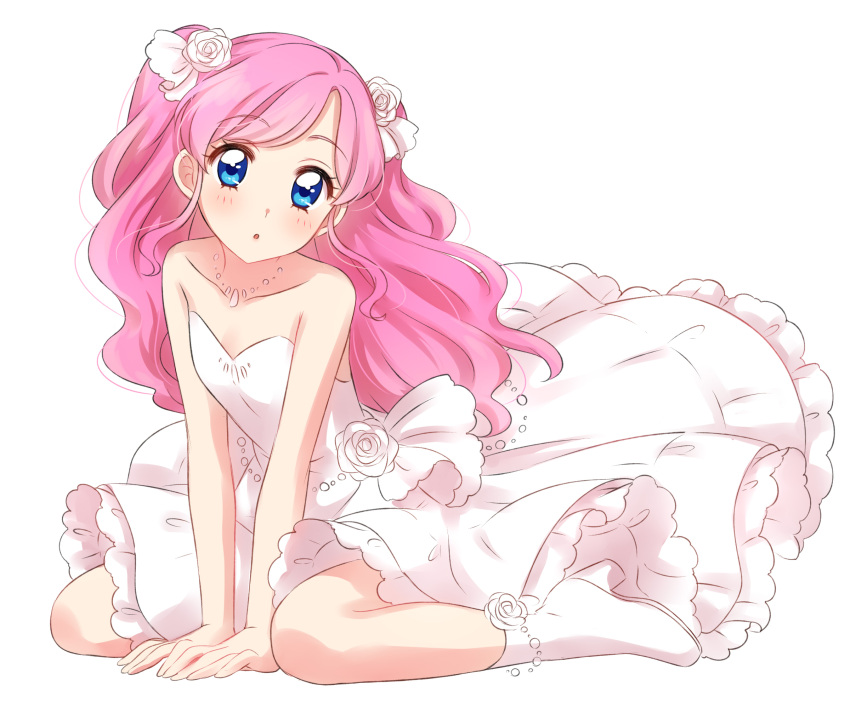 Safebooru - 1girl :o aikatsu! aikatsu! (series) amahane madoka ankle boots bare arms bare ...