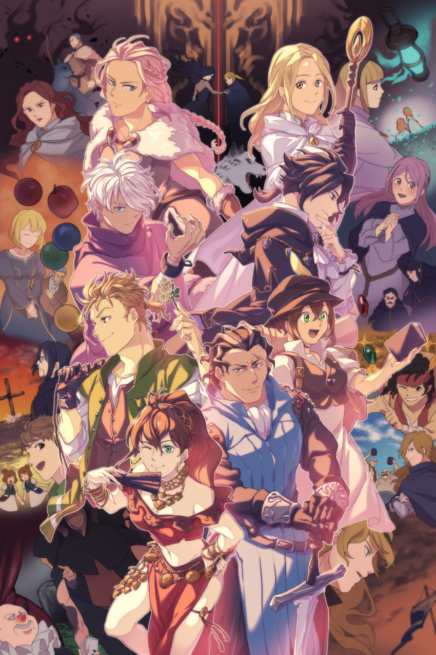 Safebooru - alfyn (octopath traveler) animal aqua eyes blonde hair blue ...