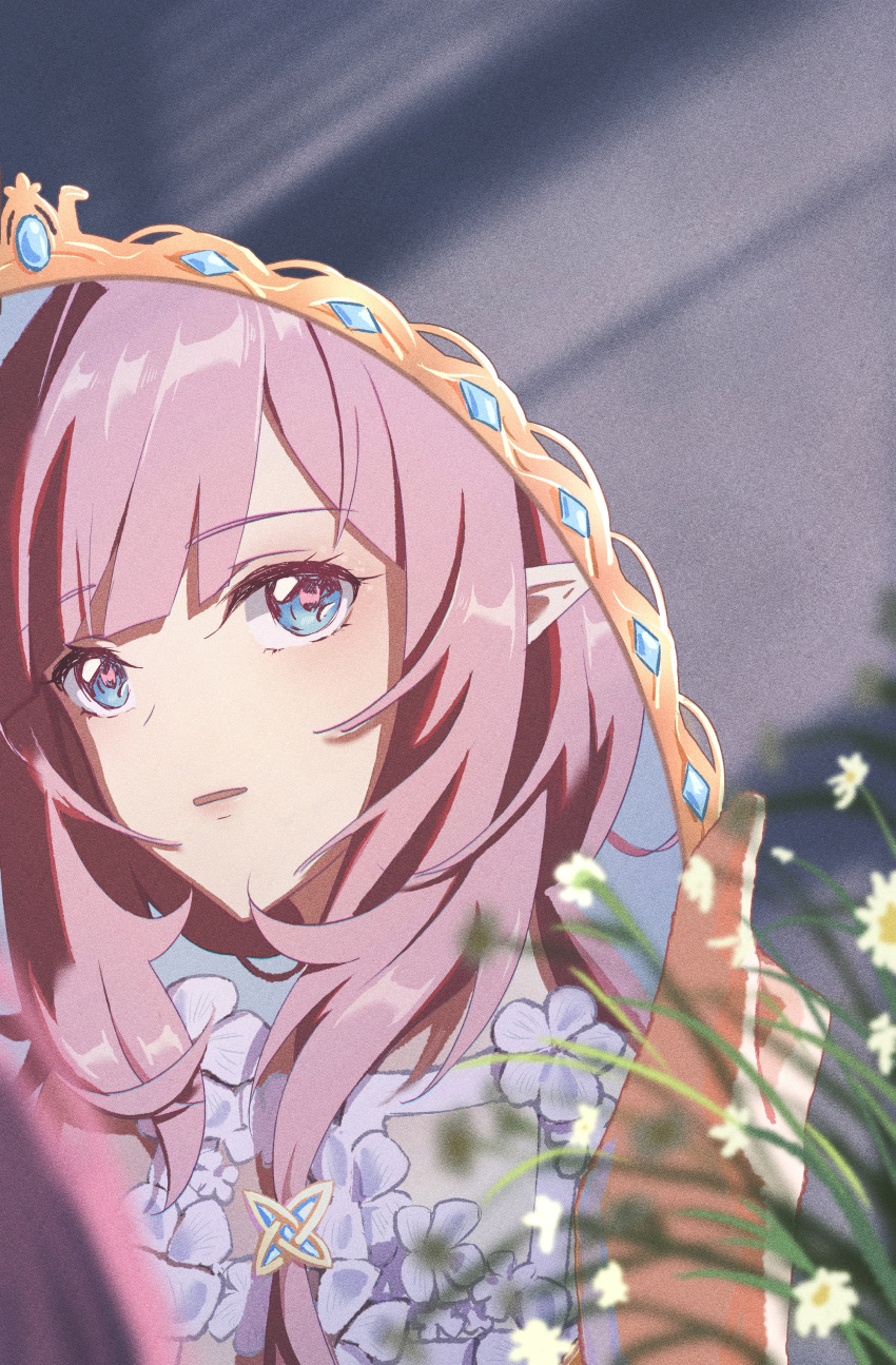 Safebooru - 1girl absurdres blue eyes elf elysia (honkai impact) elysia ...