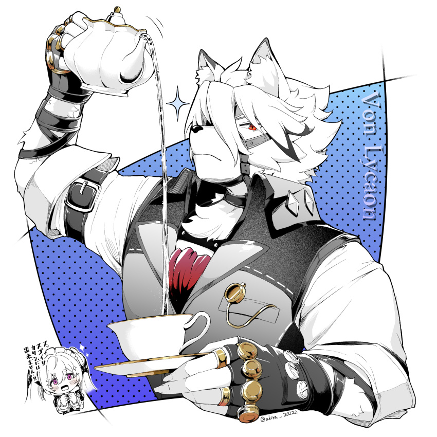Safebooru - 1boy 1girl black gloves blush character name closed mouth ...