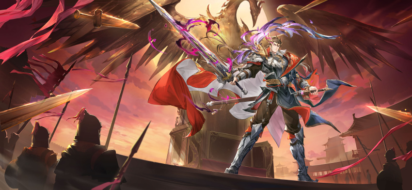 Safebooru - , artwork game character online game poster swordmaster ...