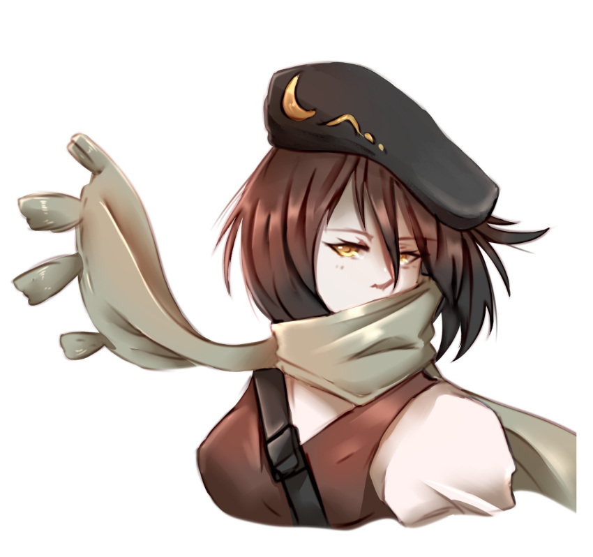 Safebooru - 1girl bad id bad twitter id belt belt buckle beret black belt black hat book of star ...