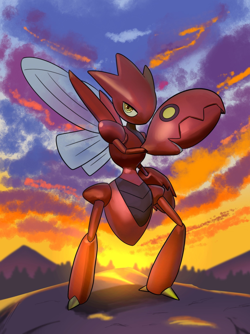 Safebooru - bug claws colored skin full body highres insect wings ...
