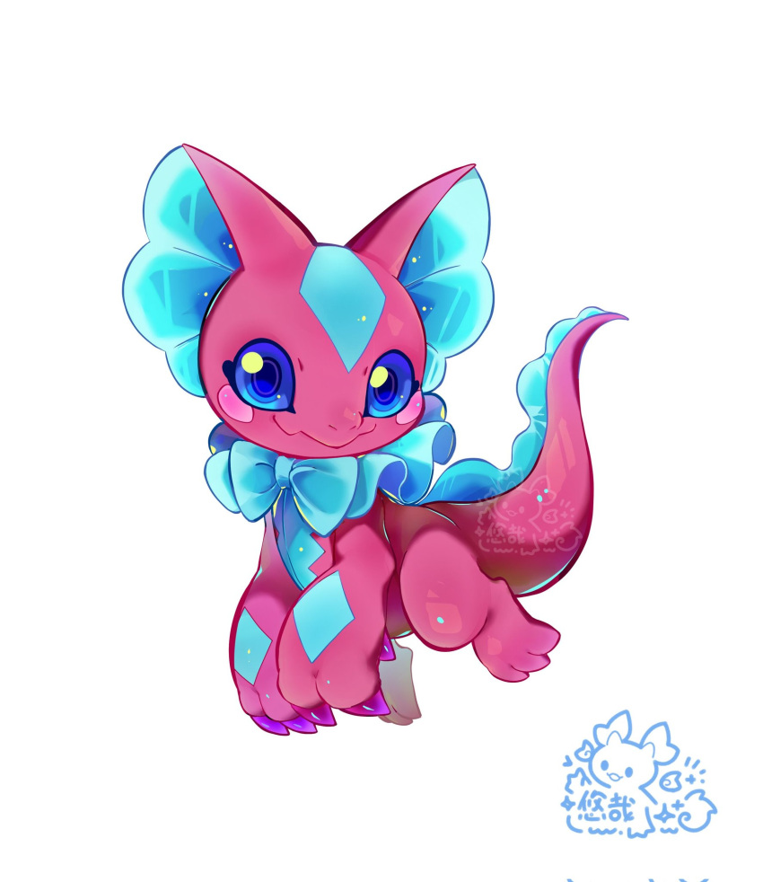 Safebooru - artist logo blue eyes colored skin corrupted twitter file ...