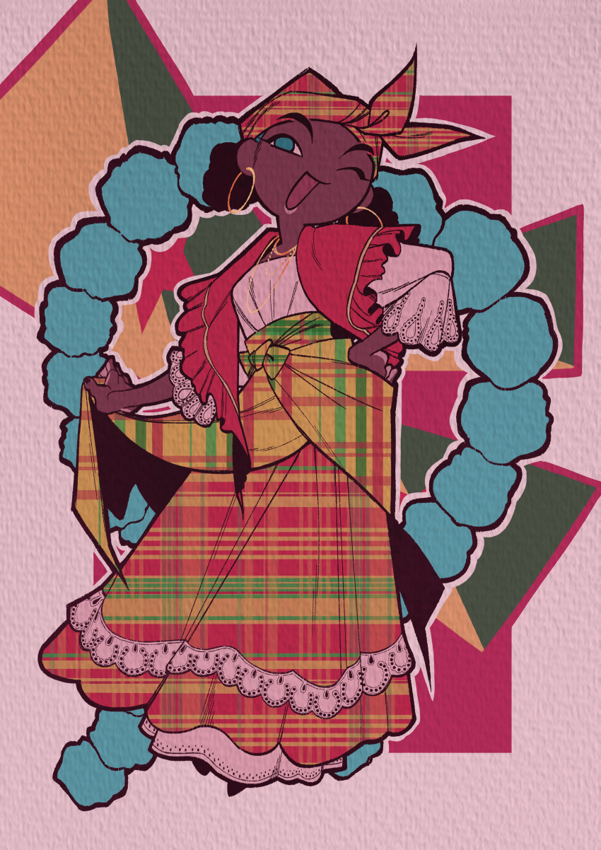 Safebooru - 1girl absurdres alt text alternate costume alternate hairstyle alternate skin color ...