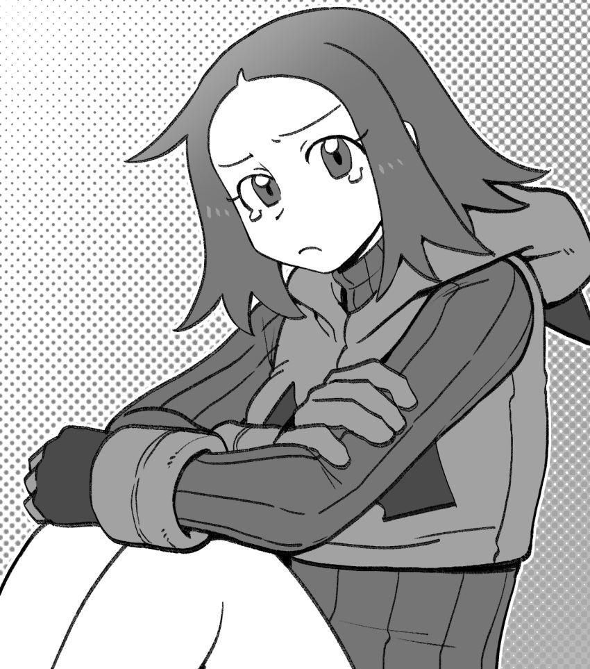 Safebooru - 1girl closed mouth commentary request crying crying with ...