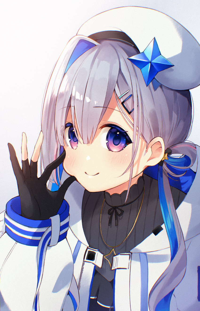 Safebooru - 1girl absurdres amane kanata amane kanata (work) beret ...