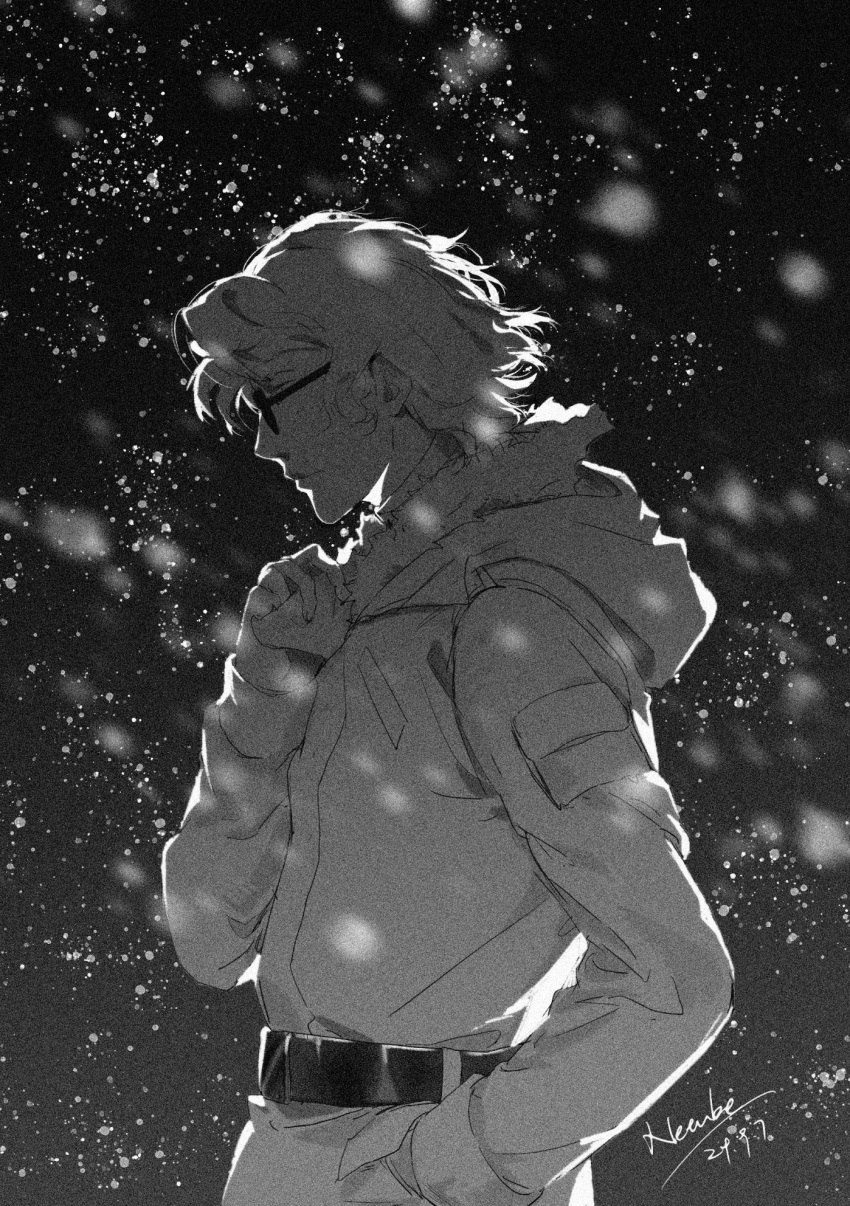 Safebooru - 1boy adjusting clothes artist name belt char aznable closed ...
