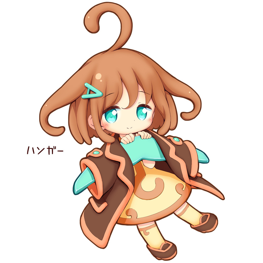 Safebooru - 1girl aikei ake blue eyes blush brown footwear brown hair ...