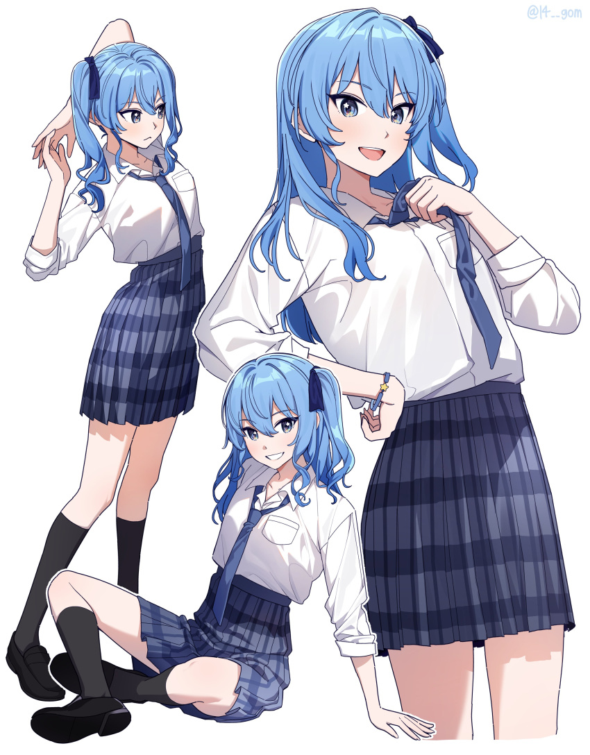 Safebooru - 14 (vision5032) 1girl absurdres alternate costume alternate hairstyle asymmetrical ...