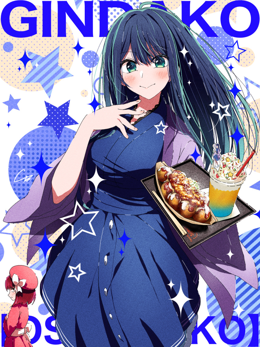 Safebooru - 2girls 4b-enpitsu :> arima kana beret blue eyes blue hair ...