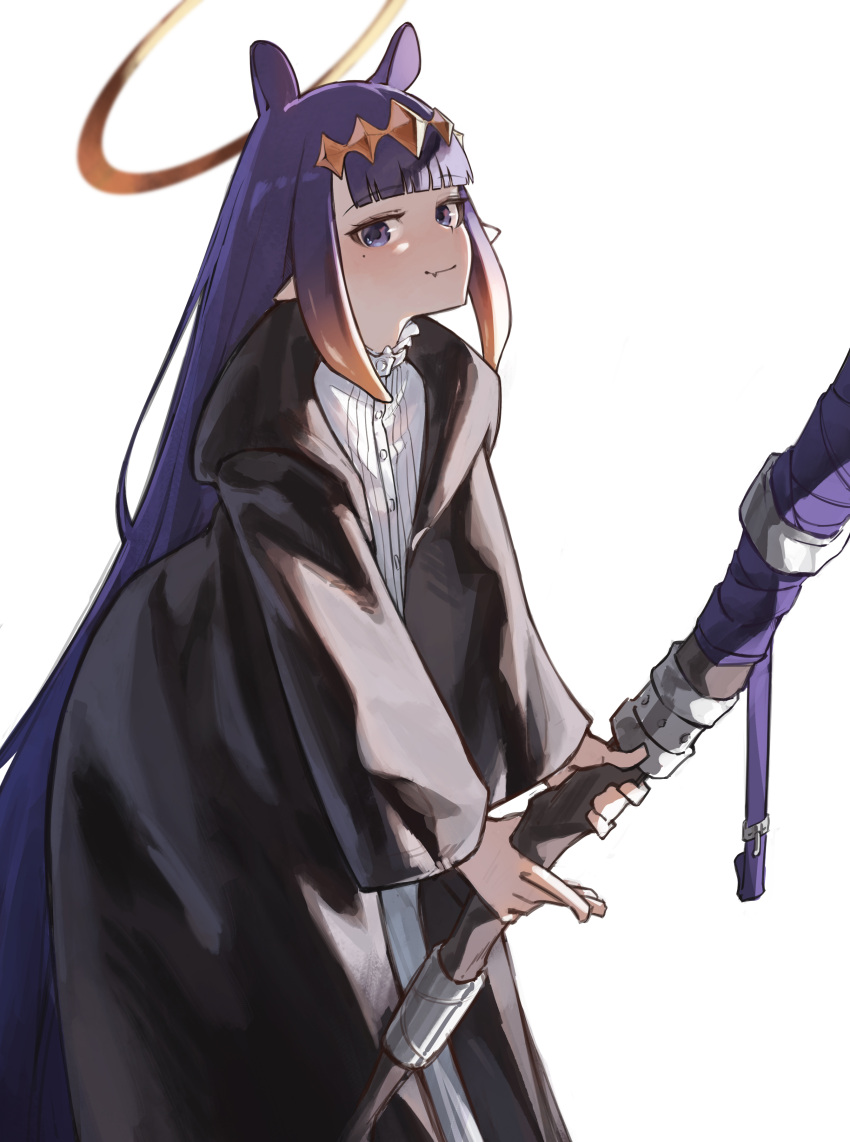 Safebooru - 1girl absurdres alternate costume black coat buttons closed mouth coat commentary ...