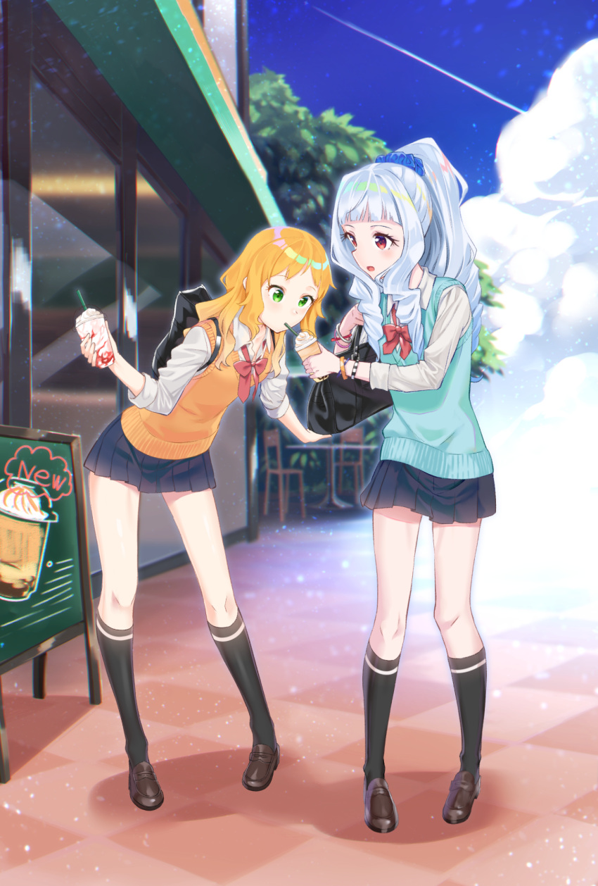 Safebooru - aikatsu! (series) aikatsu stars! clouds highres matyata ...