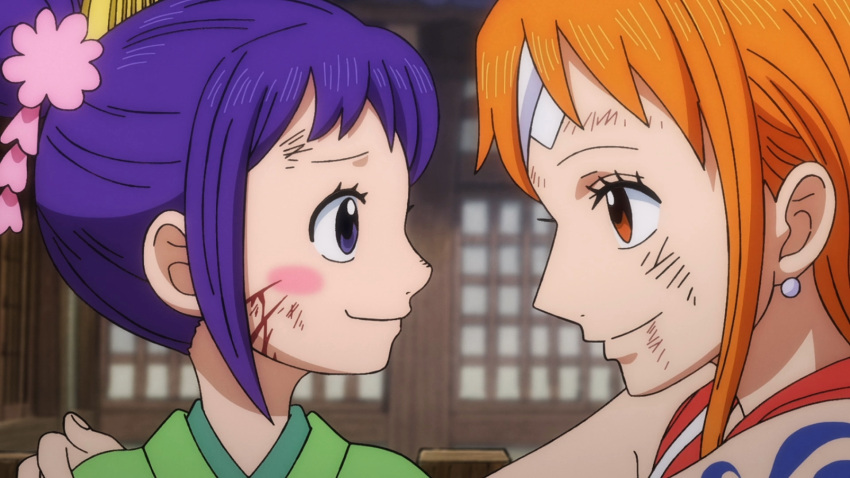 Safebooru - 2girls anime screenshot blush stickers child earrings green ...