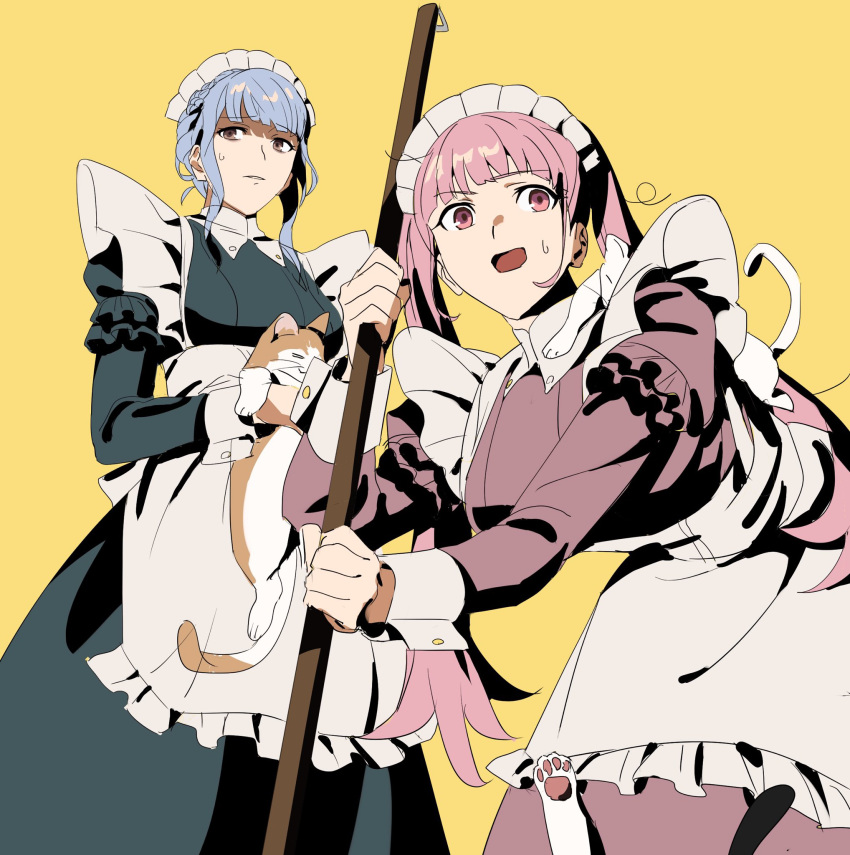 Safebooru - 2girls blue hair blunt bangs fire emblem fire emblem: three ...