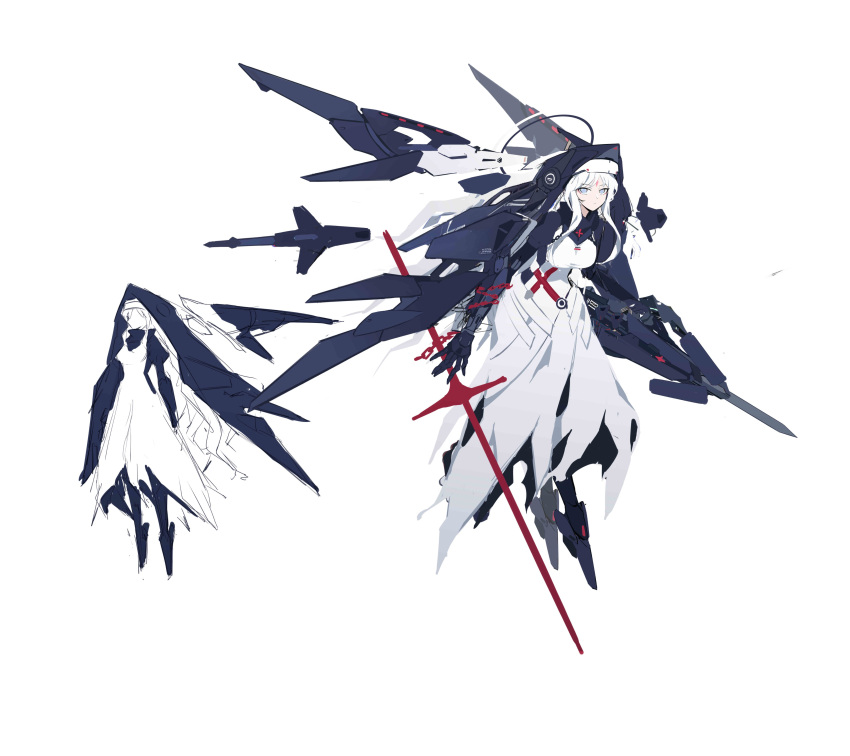 Safebooru - 1girl absurdres commentary request grey eyes highres ...