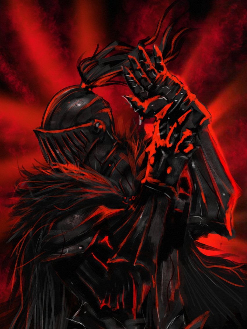 Safebooru - 1boy affliction (darkest dungeon) armor arms up ars lycorys ...